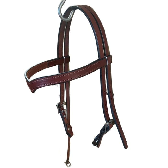 Adjustable V Brow Bridle - Simon Martin Whips & Leathercraft