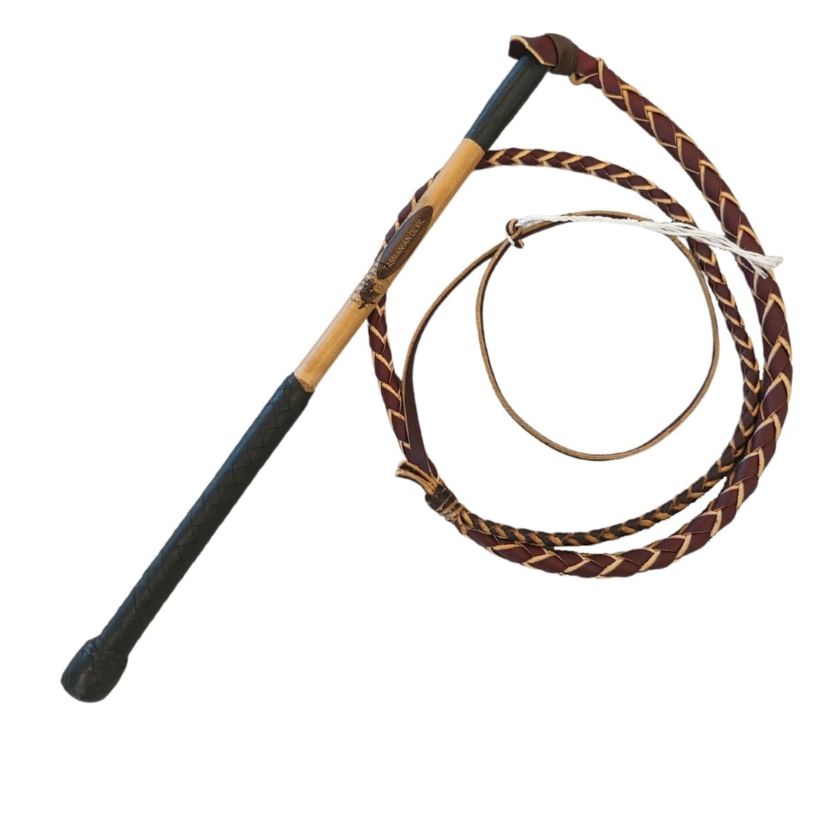 "Tasmanian Devil" Stockwhip - Simon Martin Whips & Leathercraft