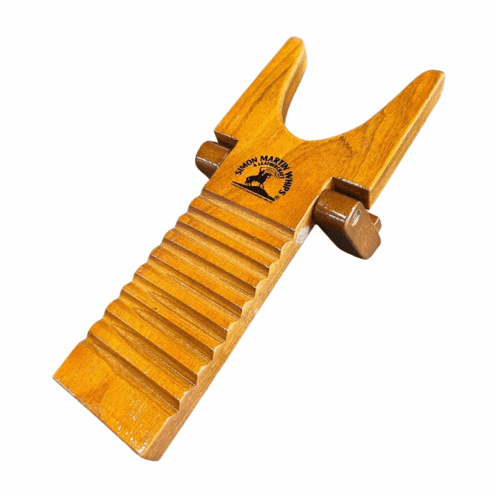 SMW Wooden Boot Jack - Simon Martin Whips & Leathercraft