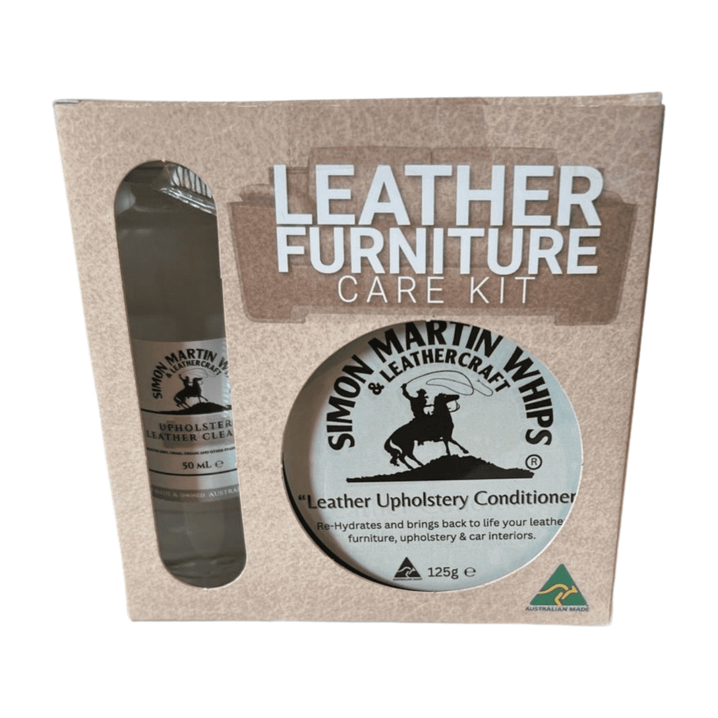 SMW Leather Furniture Care Kit - Simon Martin Whips & Leathercraft