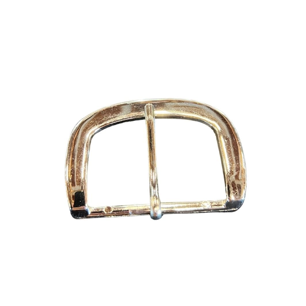 50mm Nikel Plate Buckle - Simon Martin Whips & Leathercraft