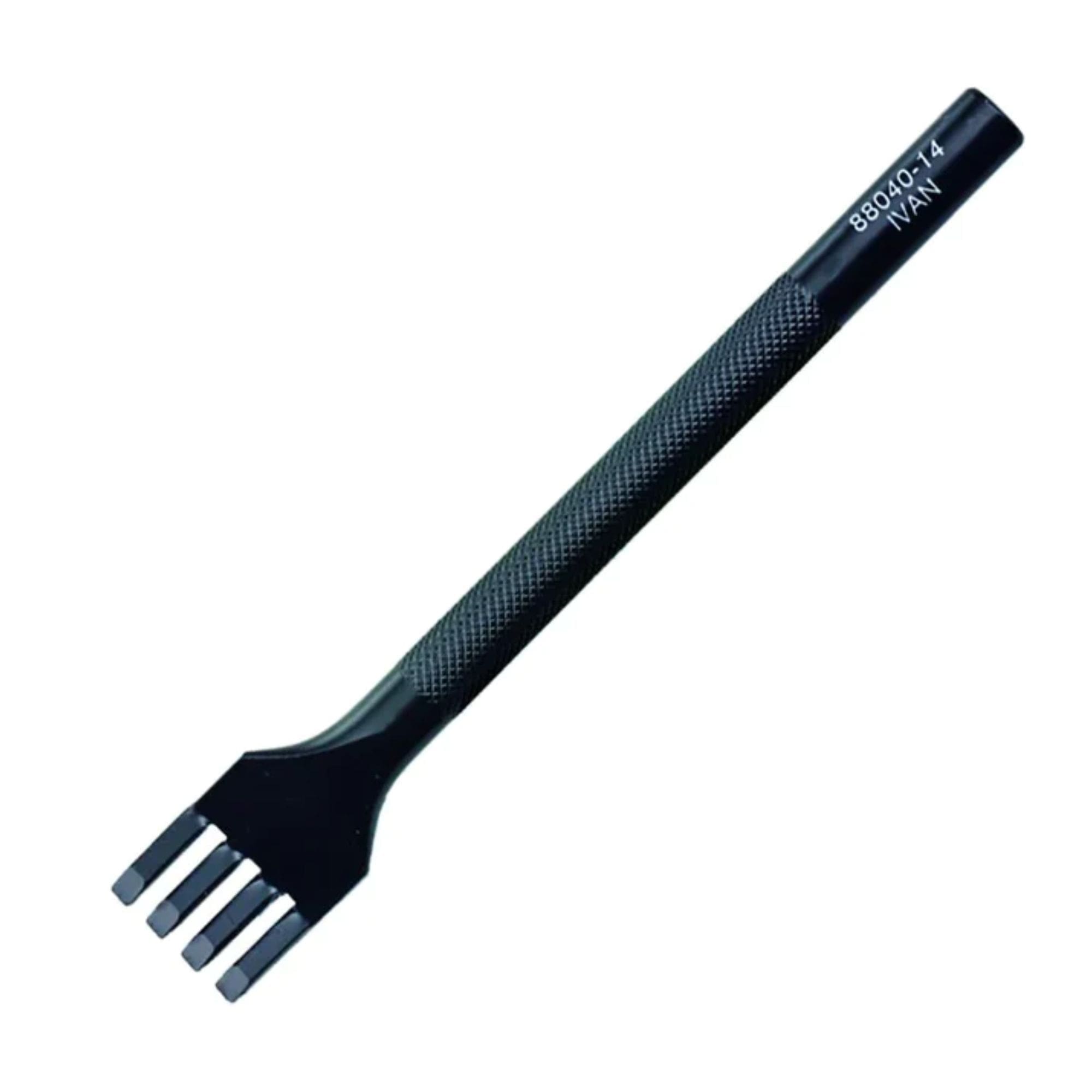 Pro Chisel 4 Prong Angle 2mm - Simon Martin Whips & Leathercraft