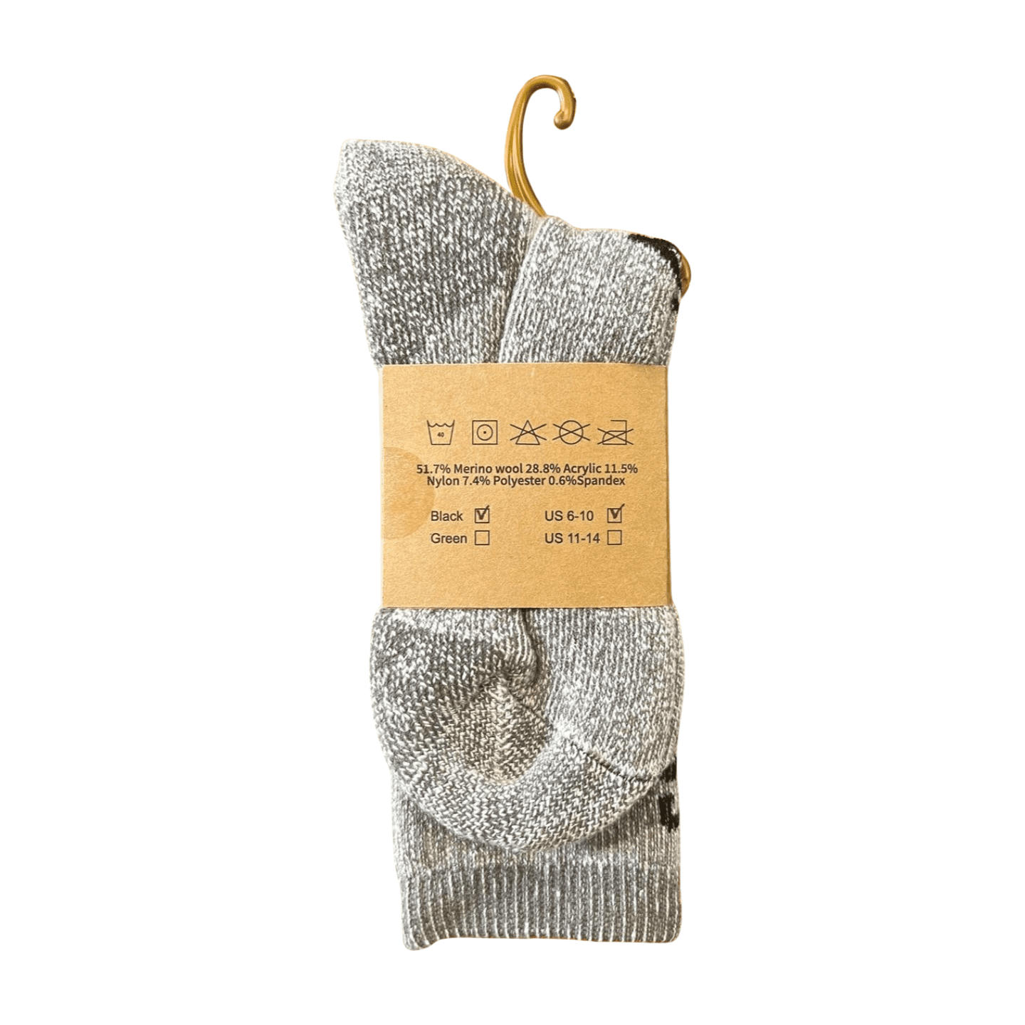 SMW Country Work Sock - Simon Martin Whips & Leathercraft